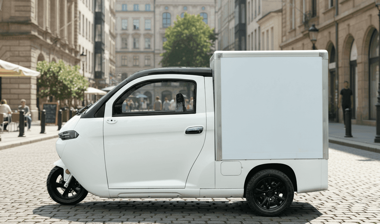 Cargo moped ARI 345 Cabin Pickup | ARI Motors