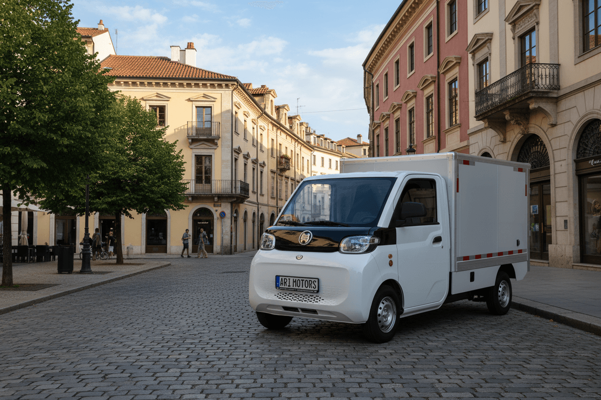 ARI 458 Pro electric van | ARI Motors
